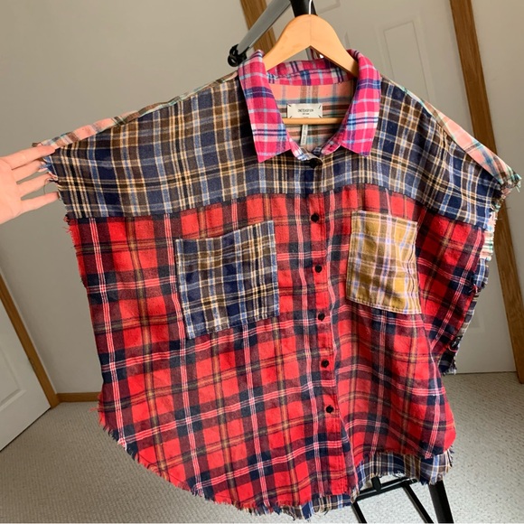 One Teaspoon | Tops | Free People One Teaspoon Daria Mixed Plaid ...